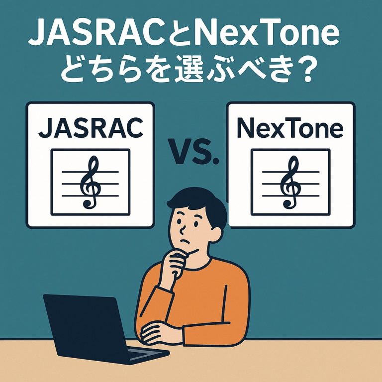 独立アーティスト必見！JASRACとNexToneの違いと著作権管理の基礎知識 | Frekul Tips